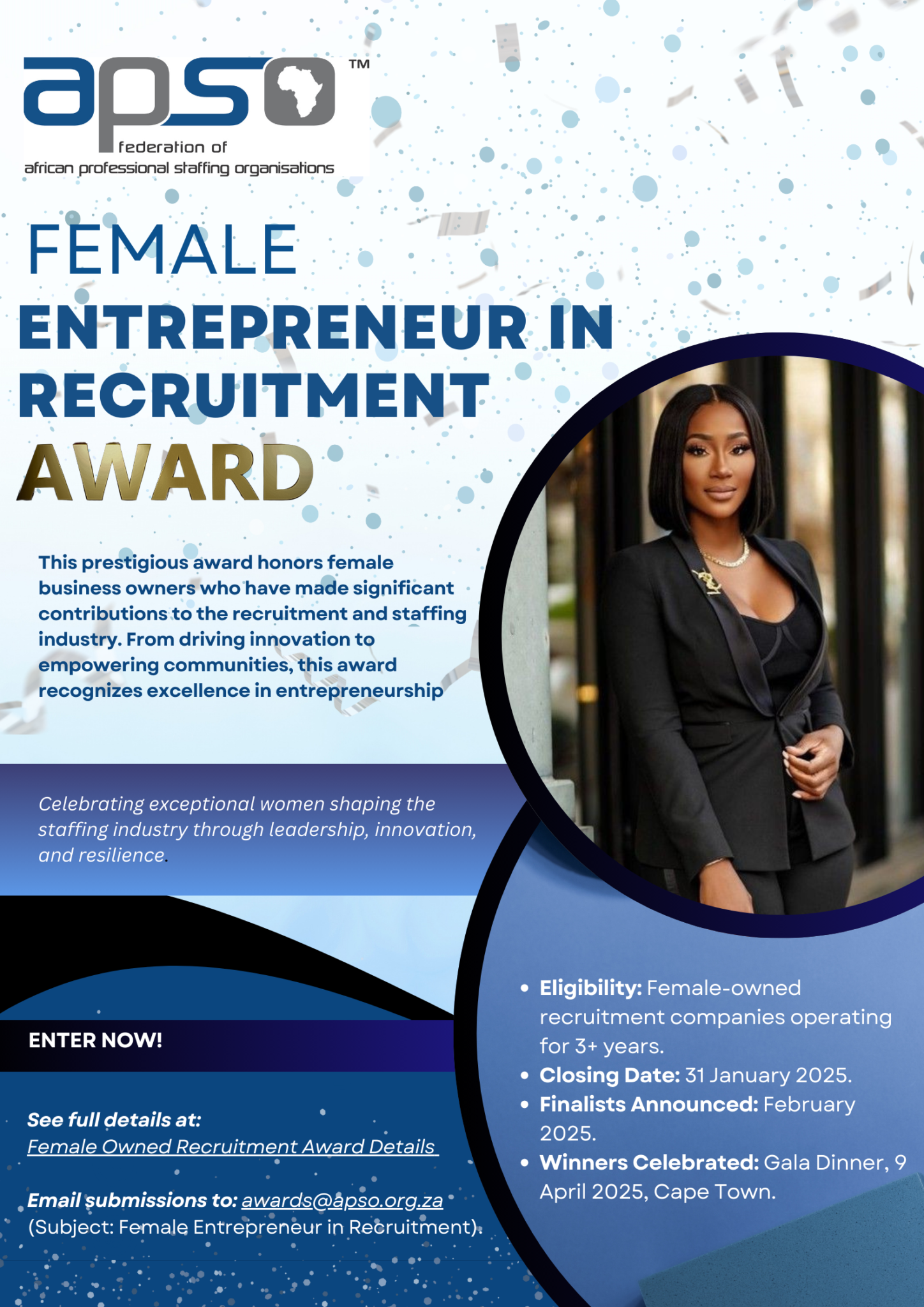 Awards Gala Evening | APSO Annual Conference 2025